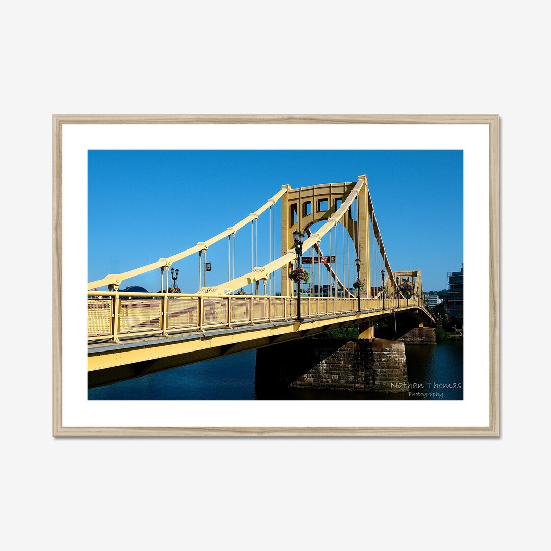 Roberto Clemente Bridge – Printable Urban Wall Art | Cityscape Decor - Etsy