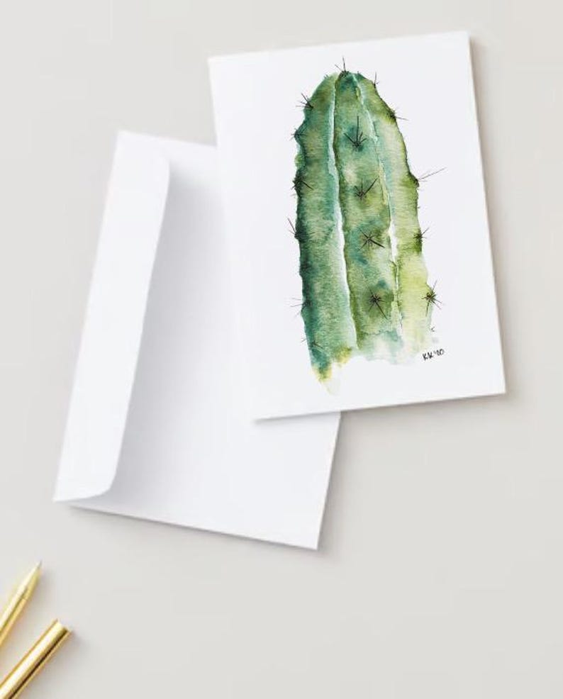Cactus Cards - Etsy