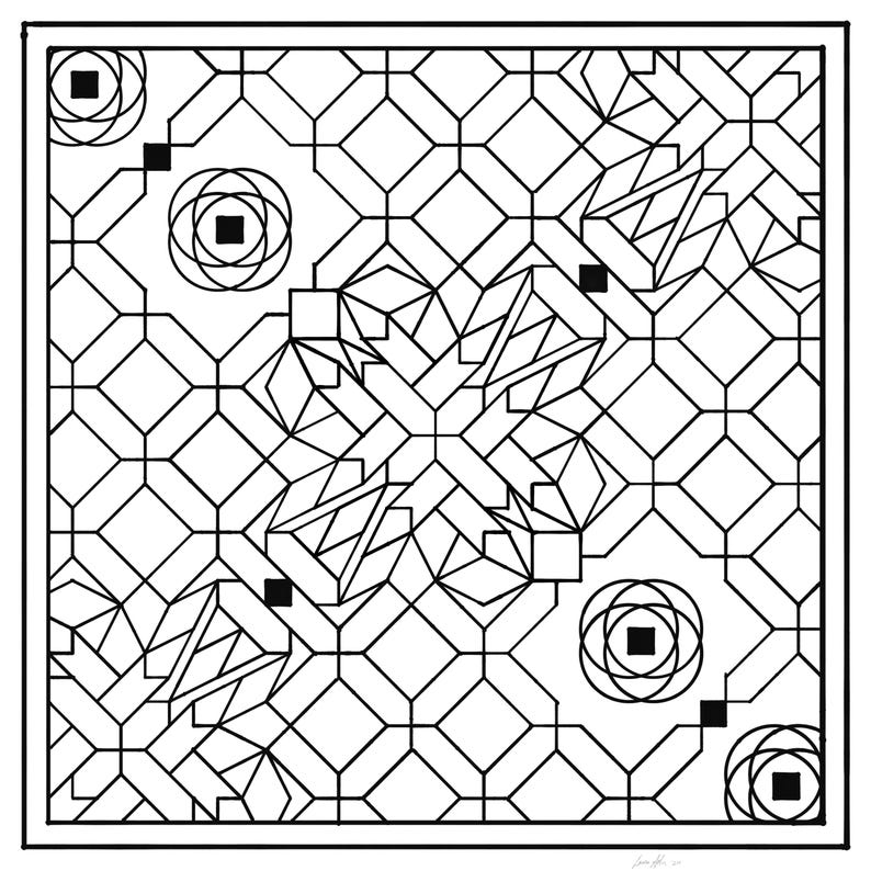 20 Digital Design Coloring Collection Set 4 - Etsy