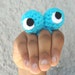 Finger Puppet Crochet Pattern Googly Eye Ring PDF INSTANT DOWNLOAD - Etsy