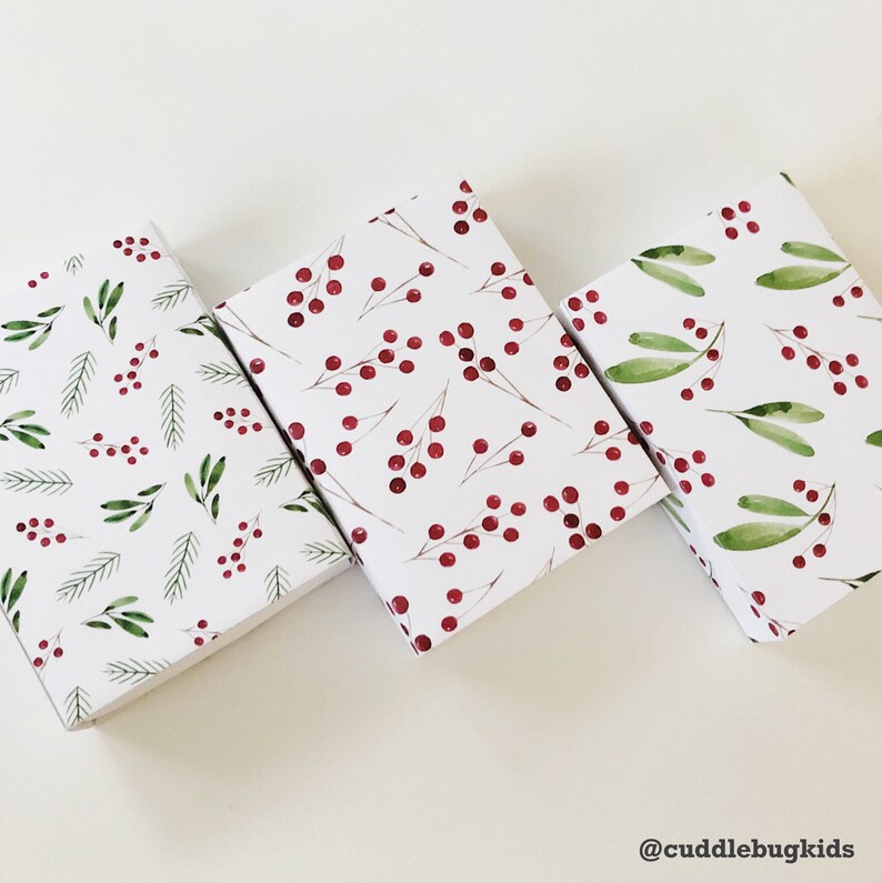 Christmas Matchbox Pattern - Diy Large Matchbox 3” X 4” X 1 ...