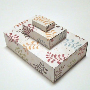 Matchbox Pattern - Diy Matchbox - Printable Box Template - 3 Sizes ...
