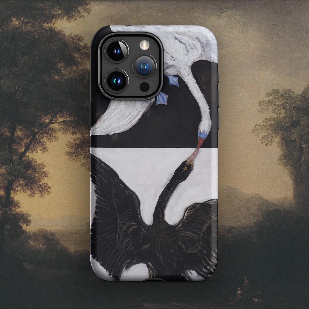 Hilma Af Klint - Swans iPhone Case, Art Tough Case for iPhone - Etsy