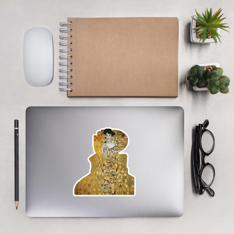 Gustav Klimt - Adele Bloch-bauer Sticker, Art History Sticker - Etsy