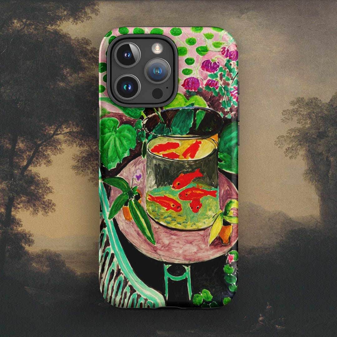 Henri Matisse - Goldfish iPhone Case, Art iPhone Case, Magsafe iPhone ...