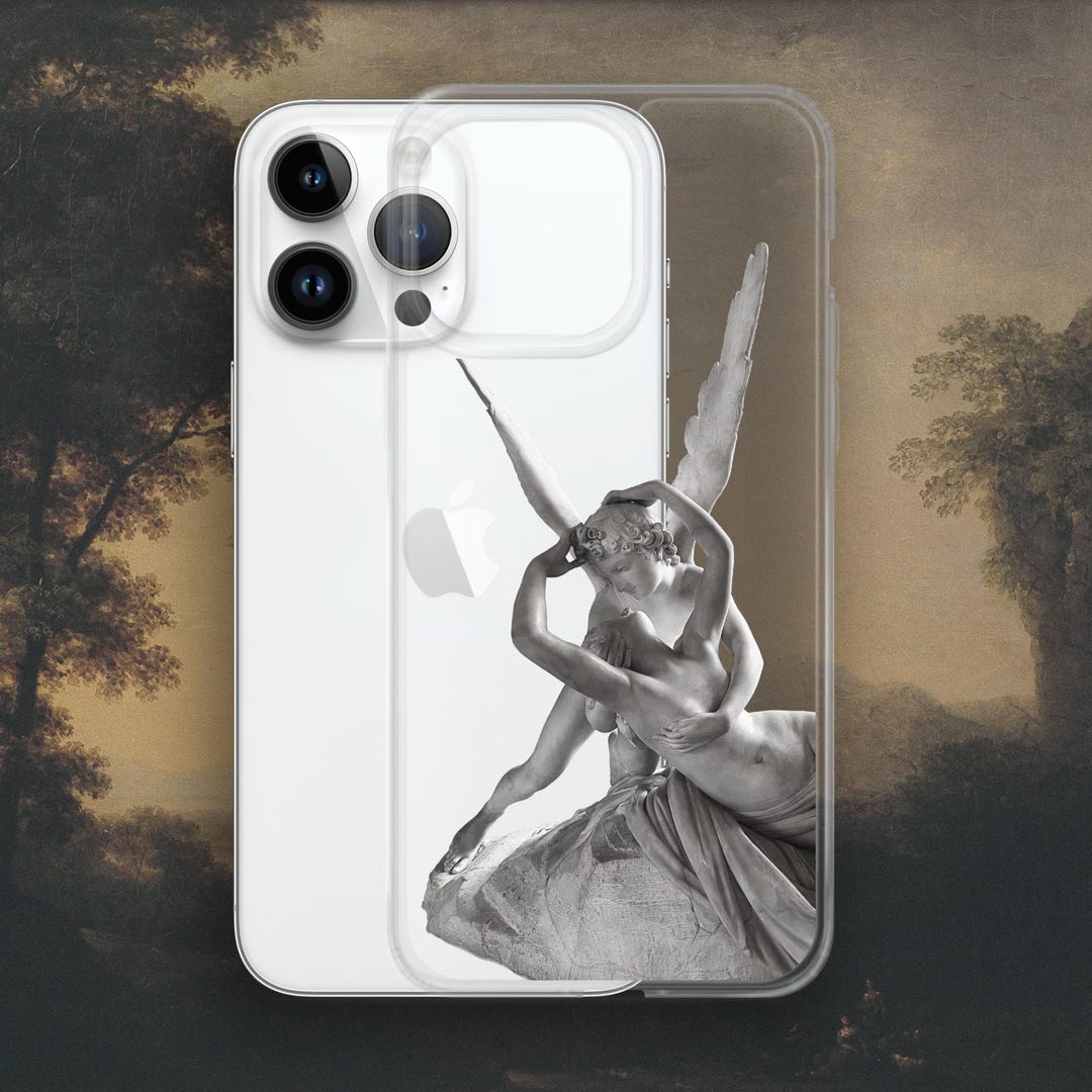 Antonio Canova - Psyche Revived by Cupid's Kiss iPhone Case, Art Clear ...