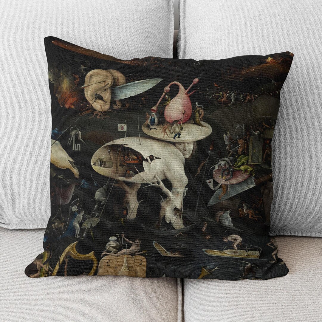 Hieronymus Bosch - Hell Pillow, Art Decorative Pillow - Etsy