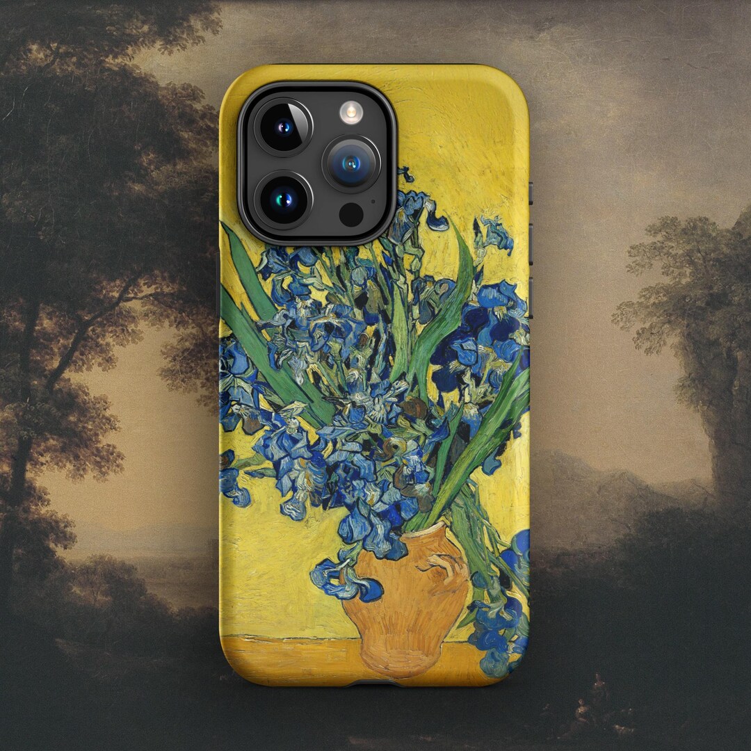 Vincent Van Gogh - Irises iPhone Case, Art Tough Case for iPhone - Etsy