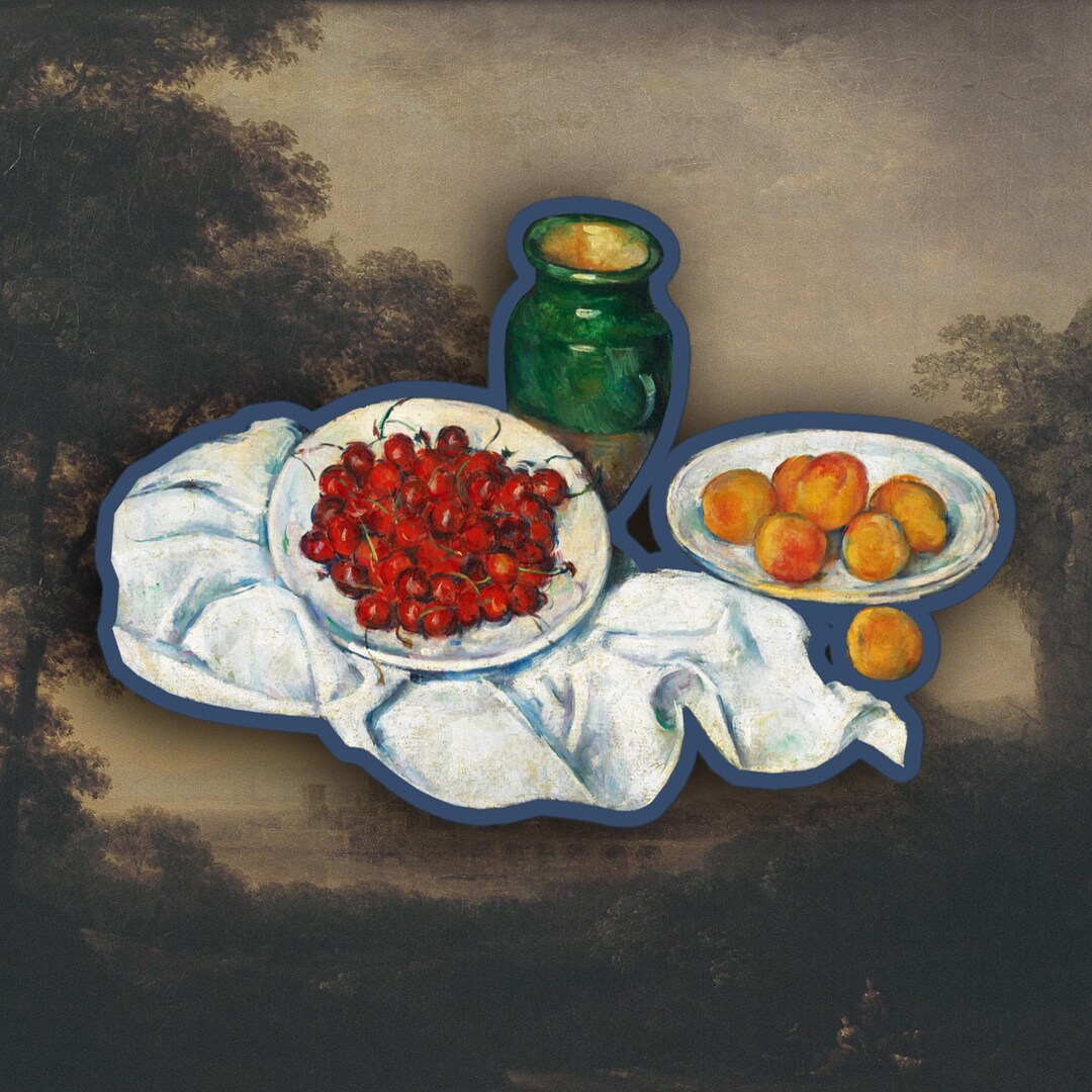 Paul Cezanne Sticker, Art History Sticker - Etsy