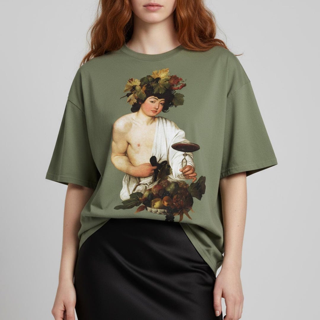 Unisex Caravaggio - Bacchus T-shirt, Baroque Art Shirt - Etsy