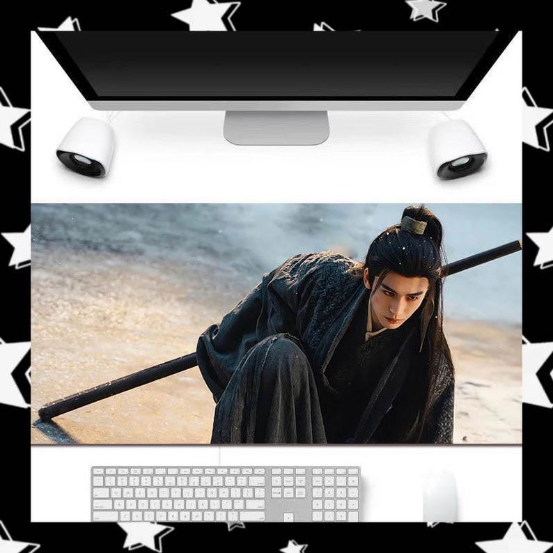 Pursuit of Jade Mouse Pad, Zhang Linghe Tian Xiwei, 3mm, Office Desk ...