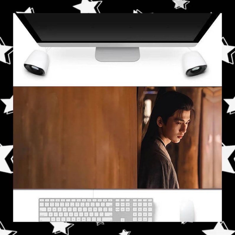 Pursuit of Jade Mouse Pad, Zhang Linghe Tian Xiwei, 3mm, Office Desk ...