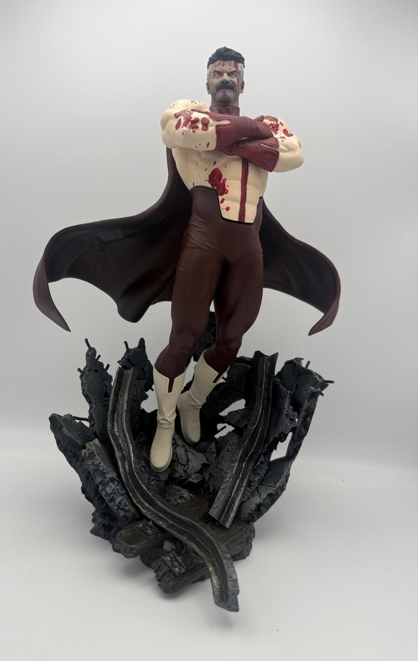 Omni Man Superhero Statue , 12k Resin Printed Figurine . Gift for ...