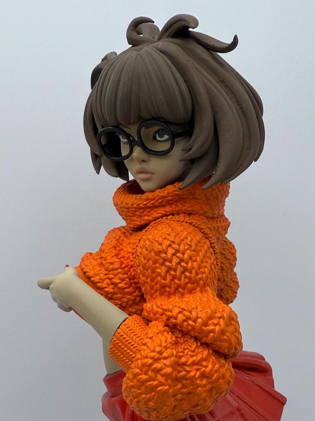 Hand-painted Velma Figurine: 3D Printed Resin Collectible, Fan Art - Etsy