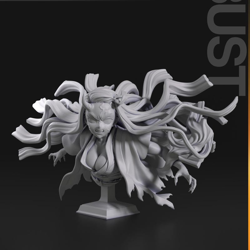 Custom Bust Sculpture Anime - Etsy UK