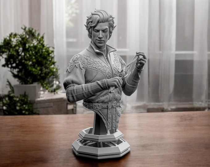 Mattias Du Lion Tuant Bust 3d Printed Paint and Display Model for ...