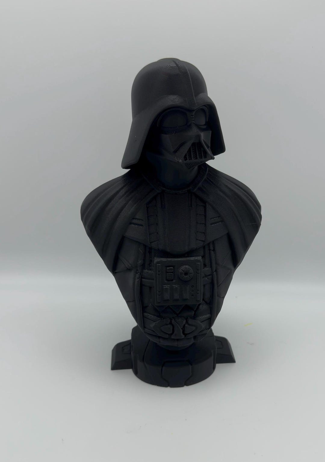 3D Printed Darth Vader Bust FDM Star Wars Sith Lord Statue Unique Dark Side Collectible Perfect ...