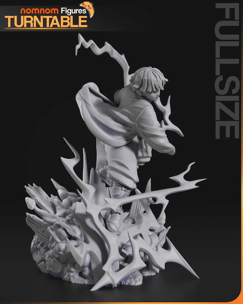 Zenitsu Resin Figure - Zenitsu Demon Slayer Collectible - High-quality ...