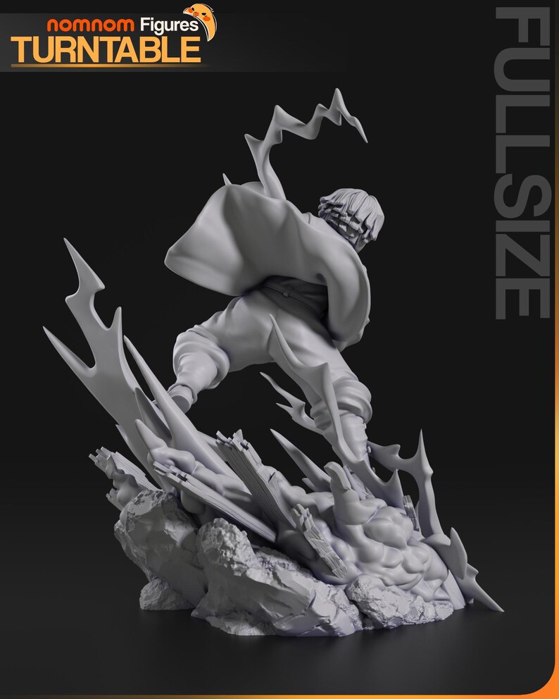 Zenitsu Resin Figure - Zenitsu Demon Slayer Collectible - High-quality ...
