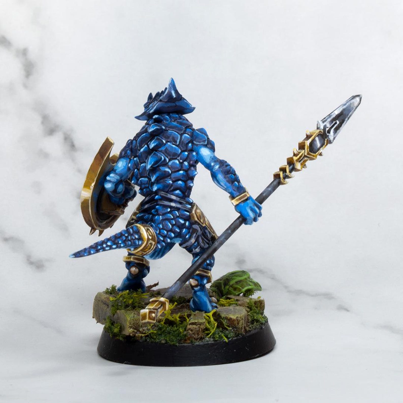 Warhammer Age of Sigmar: Seraphon Saurus Warrior (lizardmen) - Single ...