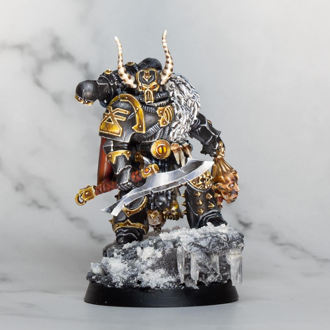 Warhammer 40k: Chaos Space Marine Black Legion - Single Hand Painted ...