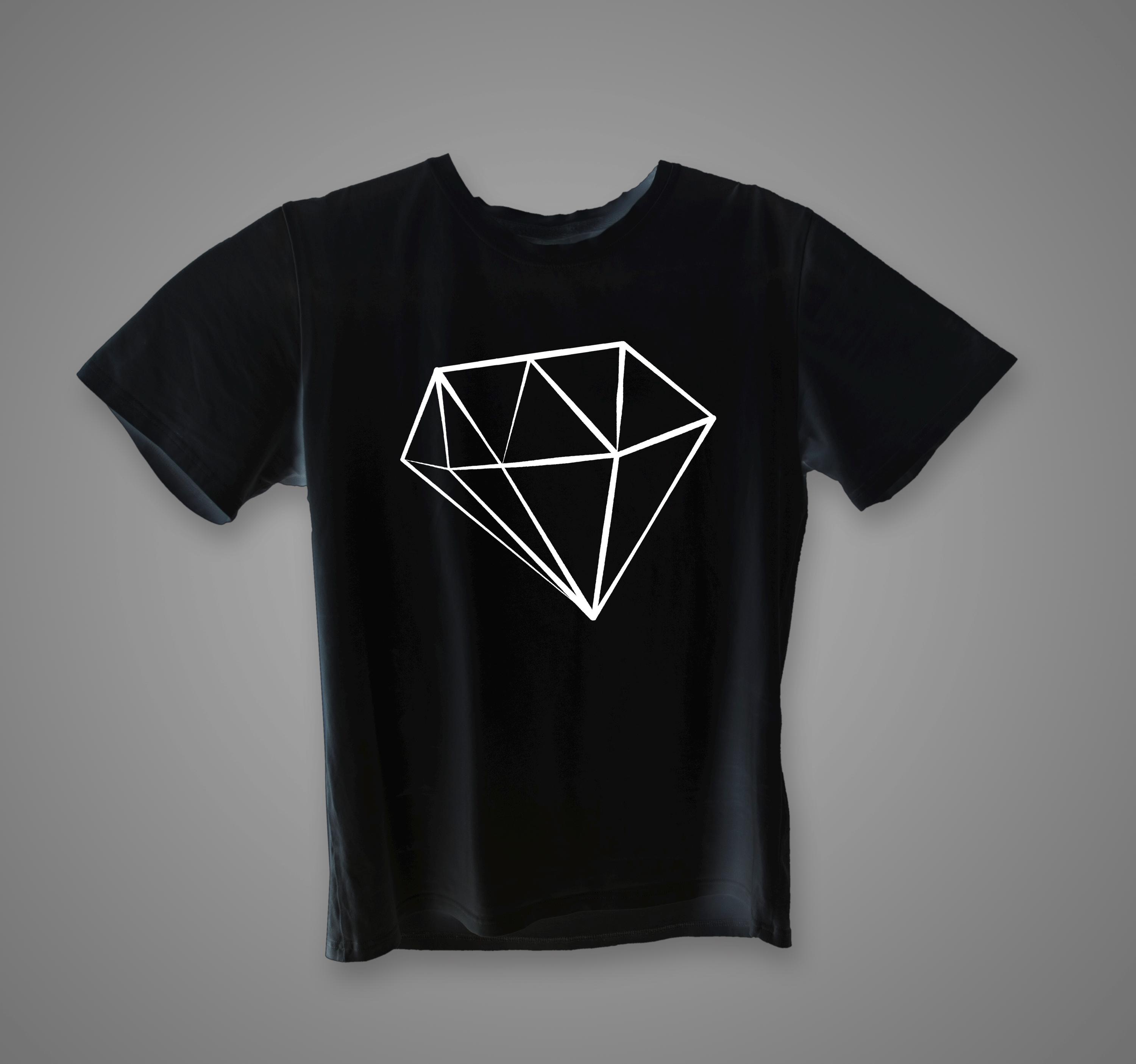 Five Various Hand Drawn Diamonds. Svg, Dxf, Pdf, Png, Jpeg - Instant ...