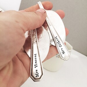 Recycled Vintage Silver Plate Spoon Bookmark. Drink Tea Read Books Be ...