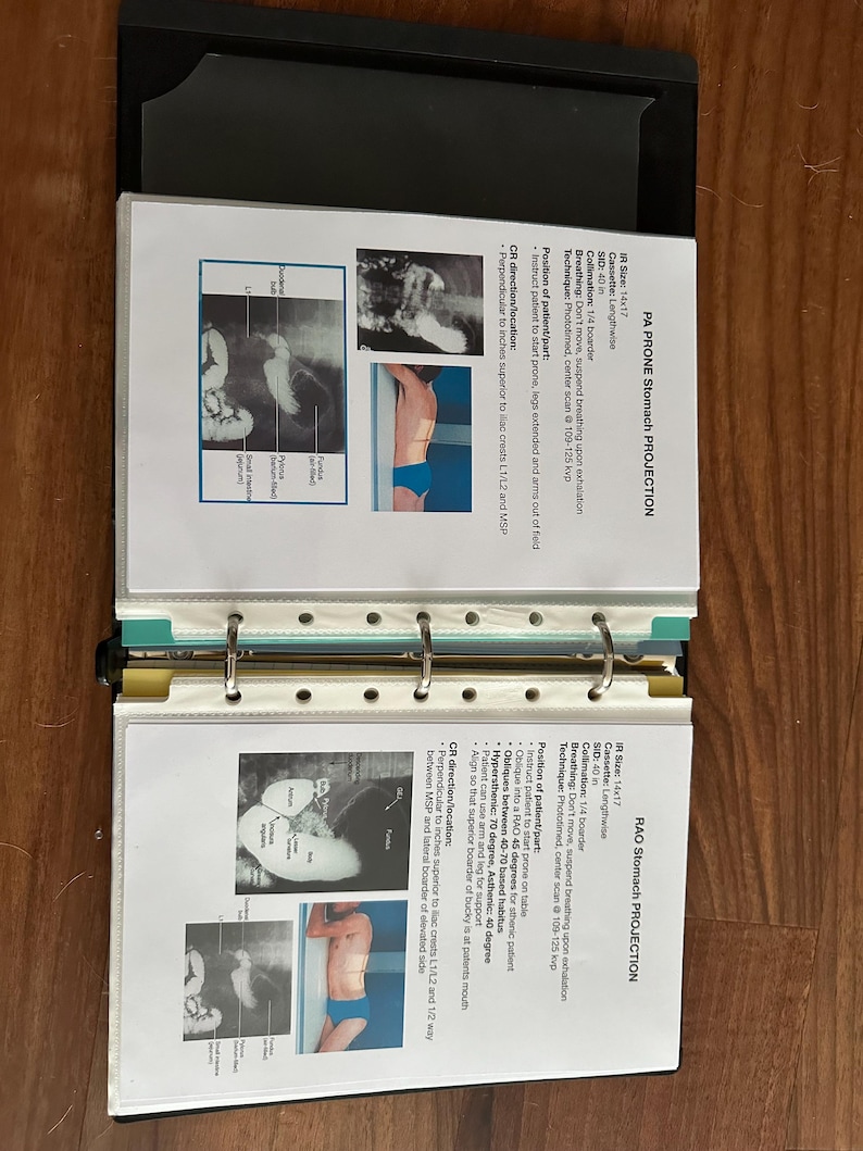 Printable X-ray Clinical Book - Etsy