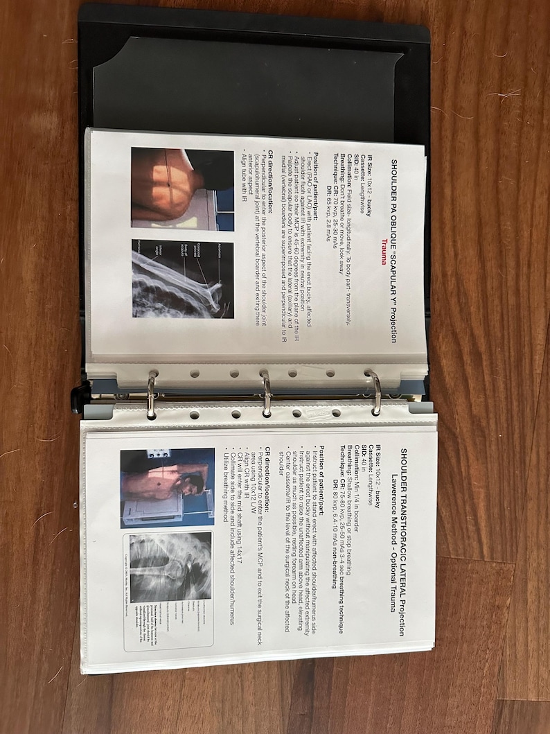 Printable X-ray Clinical Book - Etsy