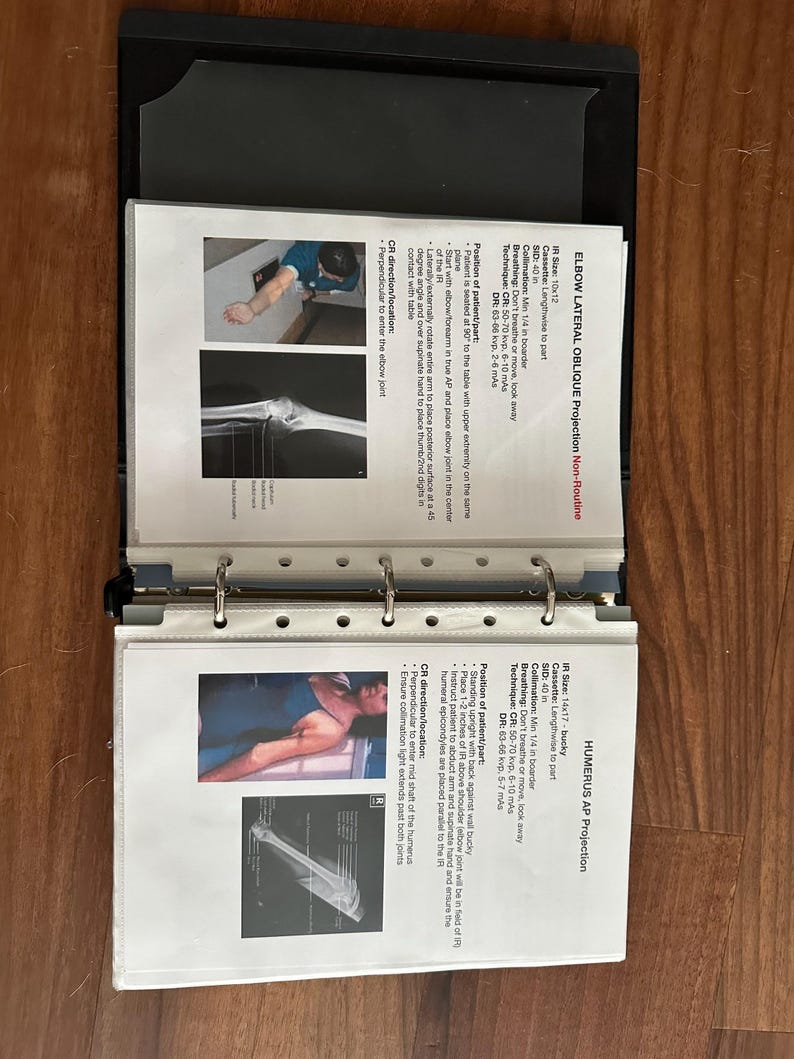 Printable X-ray Clinical Book - Etsy