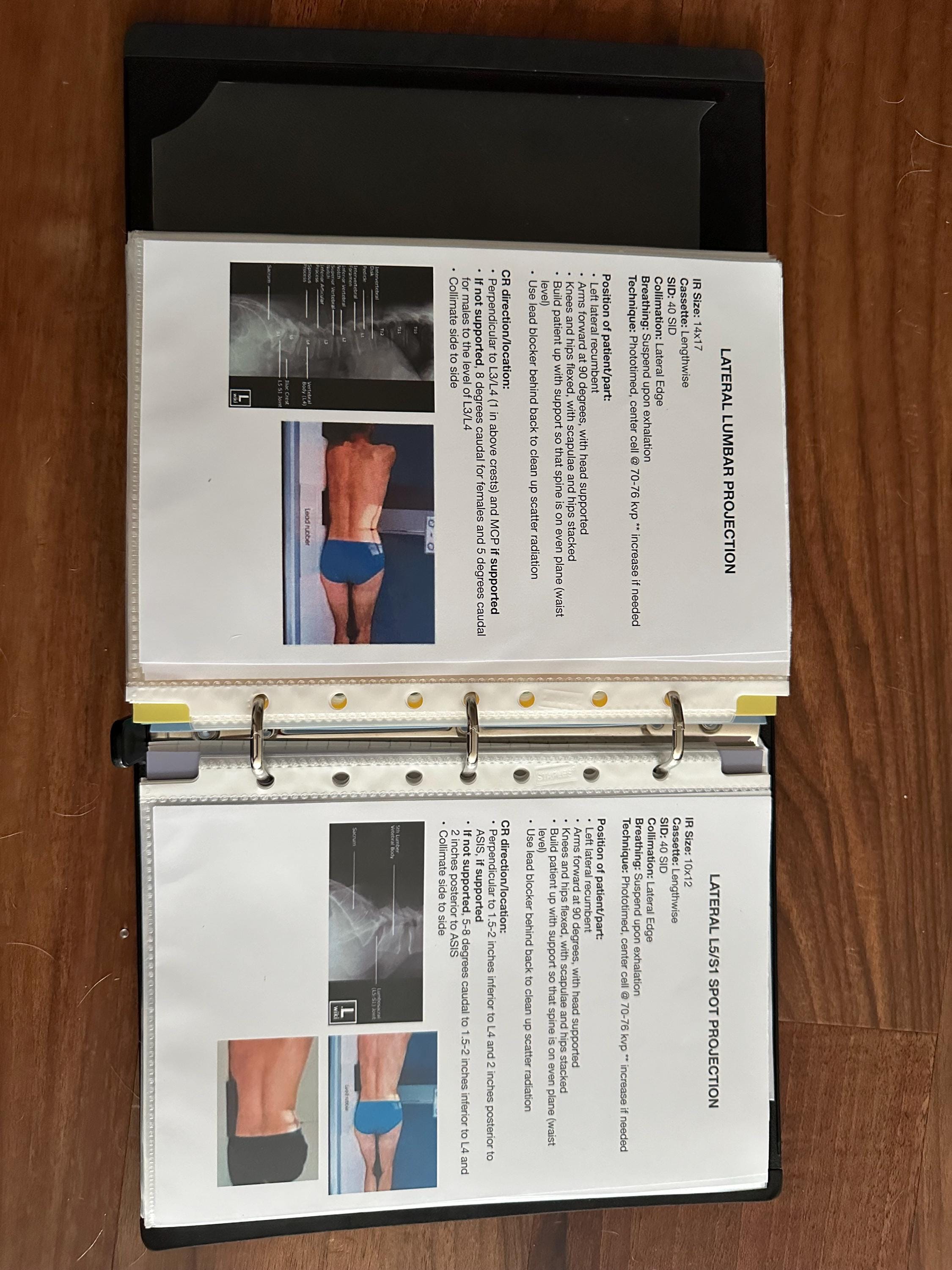 Printable X-ray Clinical Book - Etsy