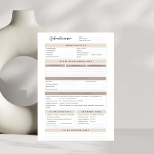Geboorteplan Met Geboortewensen - Bevalplan Canva Sjabloon Voor ...