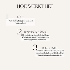 Geboorteplan Met Geboortewensen - Bevalplan Canva Sjabloon Voor ...