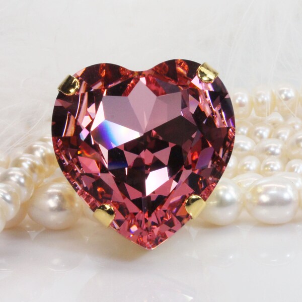 Heart Shaped Ring - Etsy