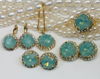 Mint Wedding Jewelry | Etsy