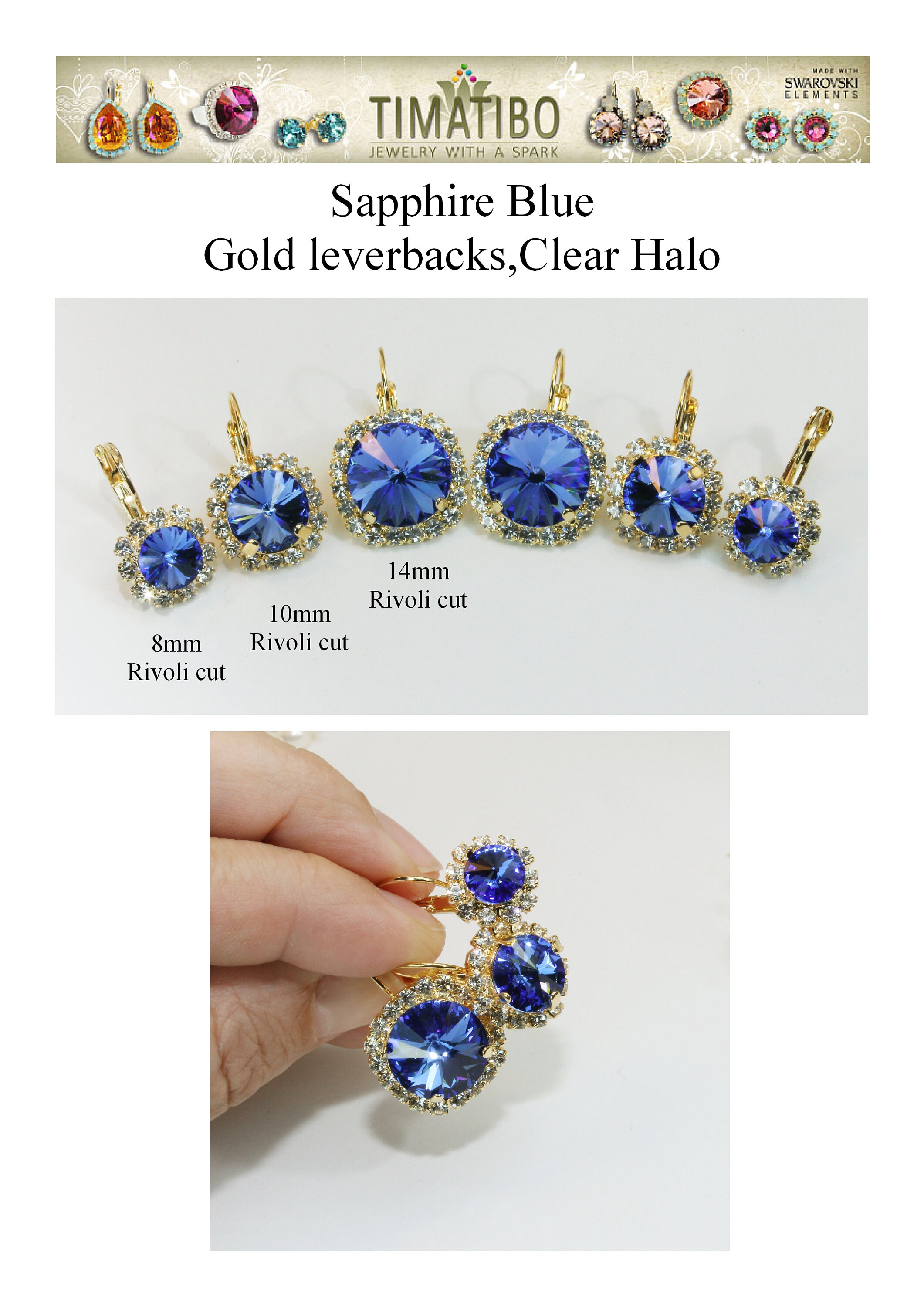 Blue Bridesmaids Set Sapphire Blue Royal Blue Set Bridal Full - Etsy