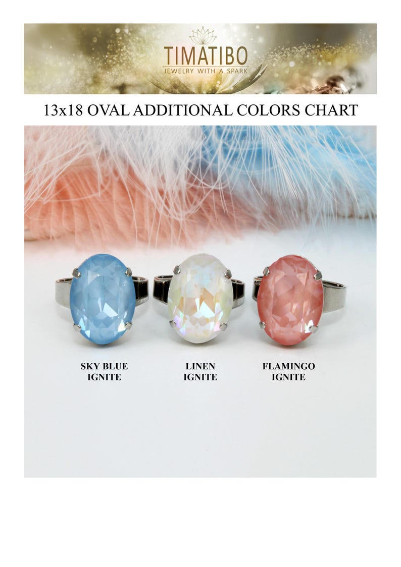 Neon Pink Cocktail Ring, Bright Hot Pink Oval Crystal Ring, Colorful ...