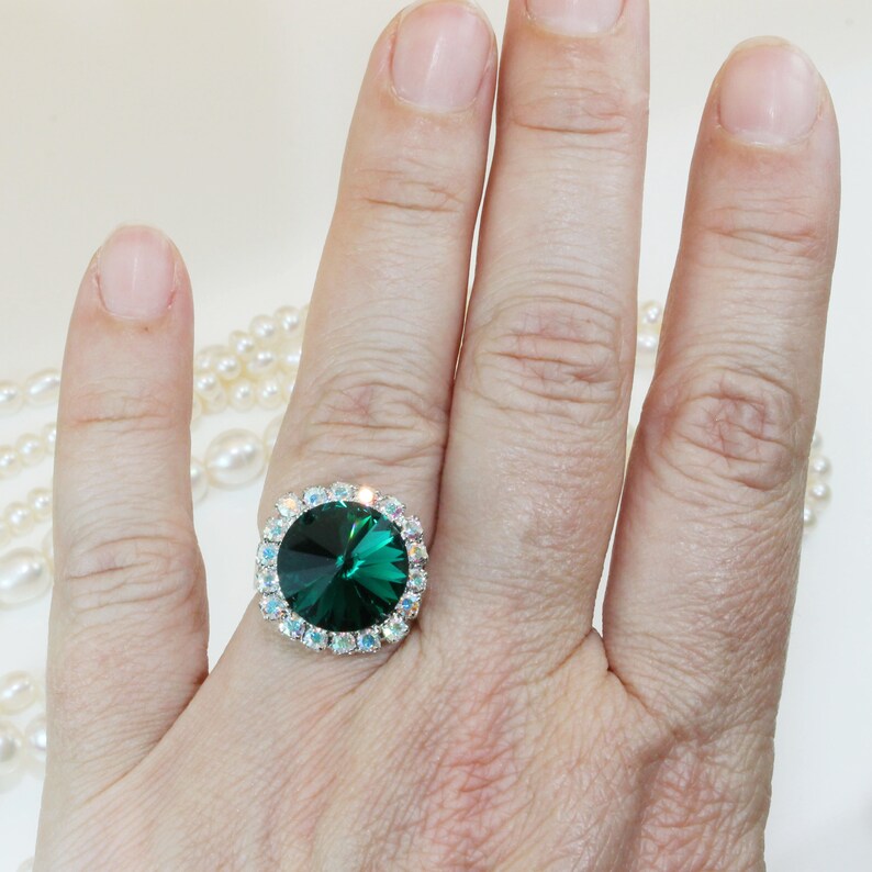 Emerald Set Emerald Green Bridesmaids Set European Crystal - Etsy