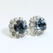 Navy Blue Stud Earrings Navy European Crystal Studs Navy Studs Post ...