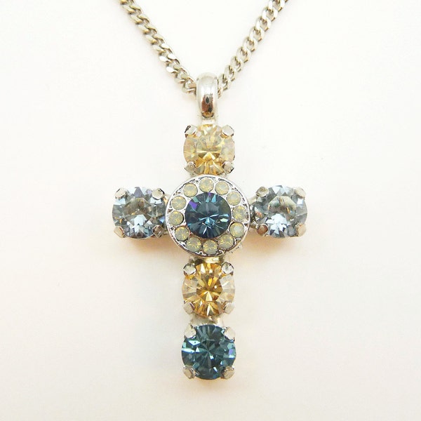 Rhinestone Cross - Etsy