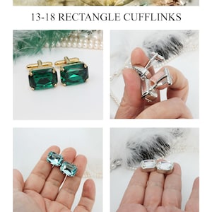 Fuchsia Cufflinks, Pink Rhinestone Cuff Links, Groomsmen Cufflinks ...