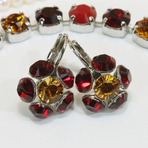 Red Yellow Set FSU Jewelry Set 49ers Set Chiefs Set Gophers Set Trojans ...