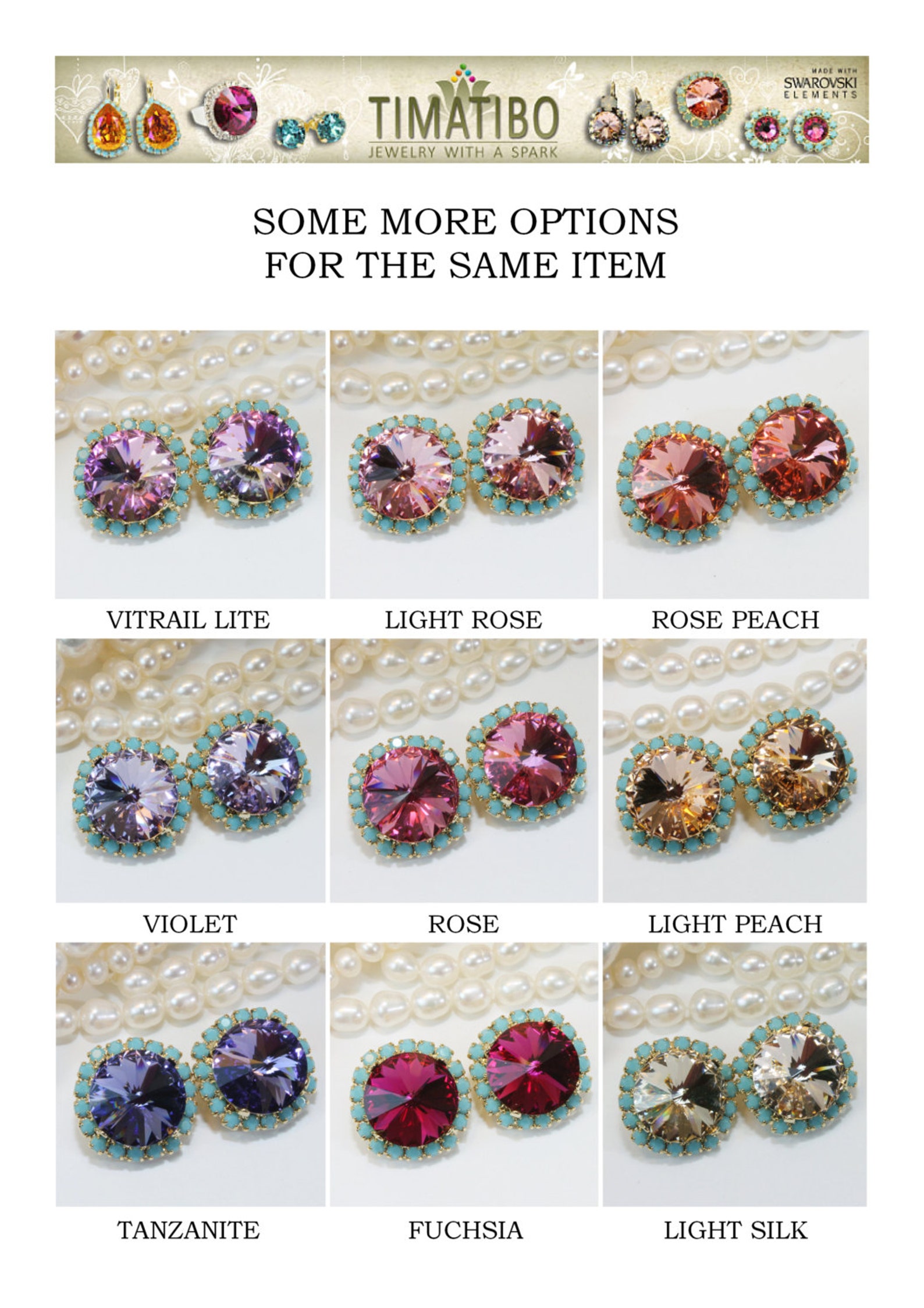 Coral Aqua Clip Earrings Turquoise Clip Earrings Peach Pink - Etsy Israel