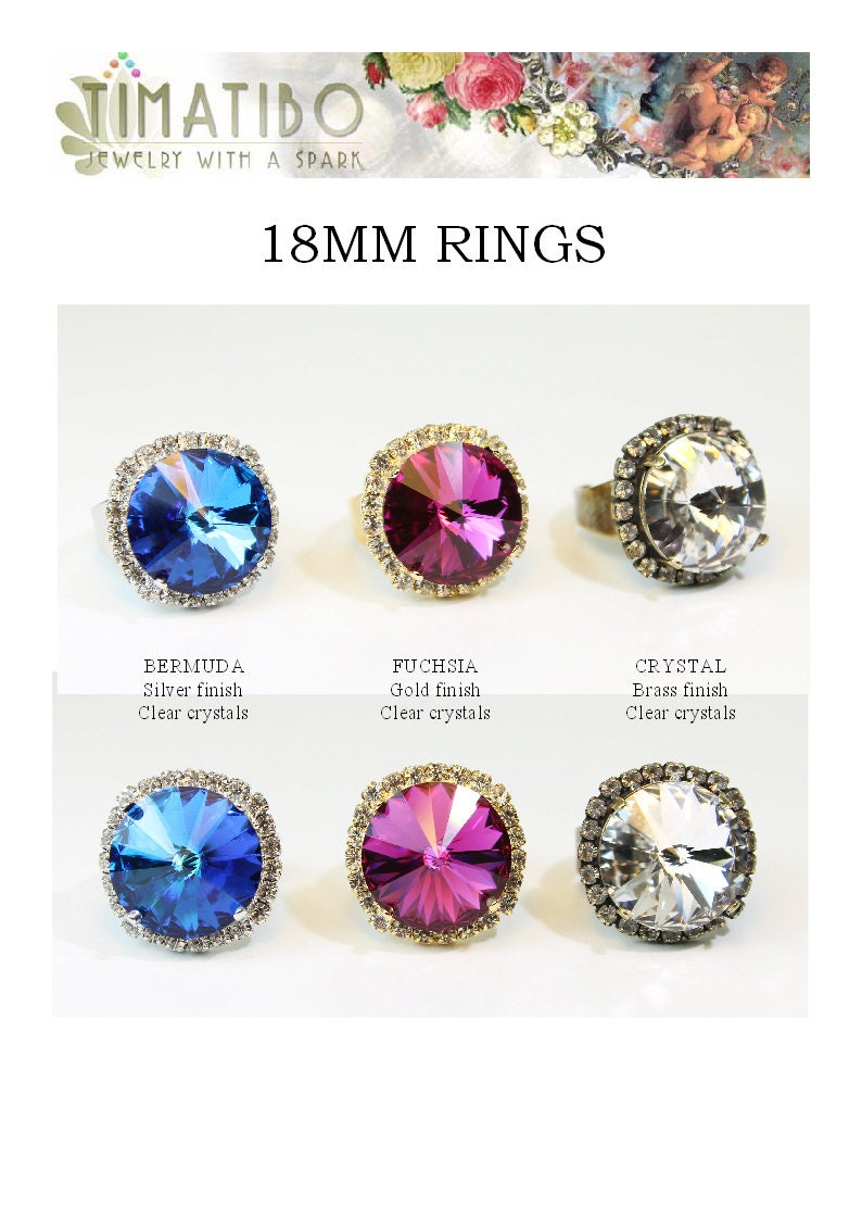 Pink Cocktail Ring Valentine's Gift for Her Pink European - Etsy Israel