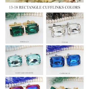 Fuchsia Cufflinks, Pink Rhinestone Cuff Links, Groomsmen Cufflinks ...