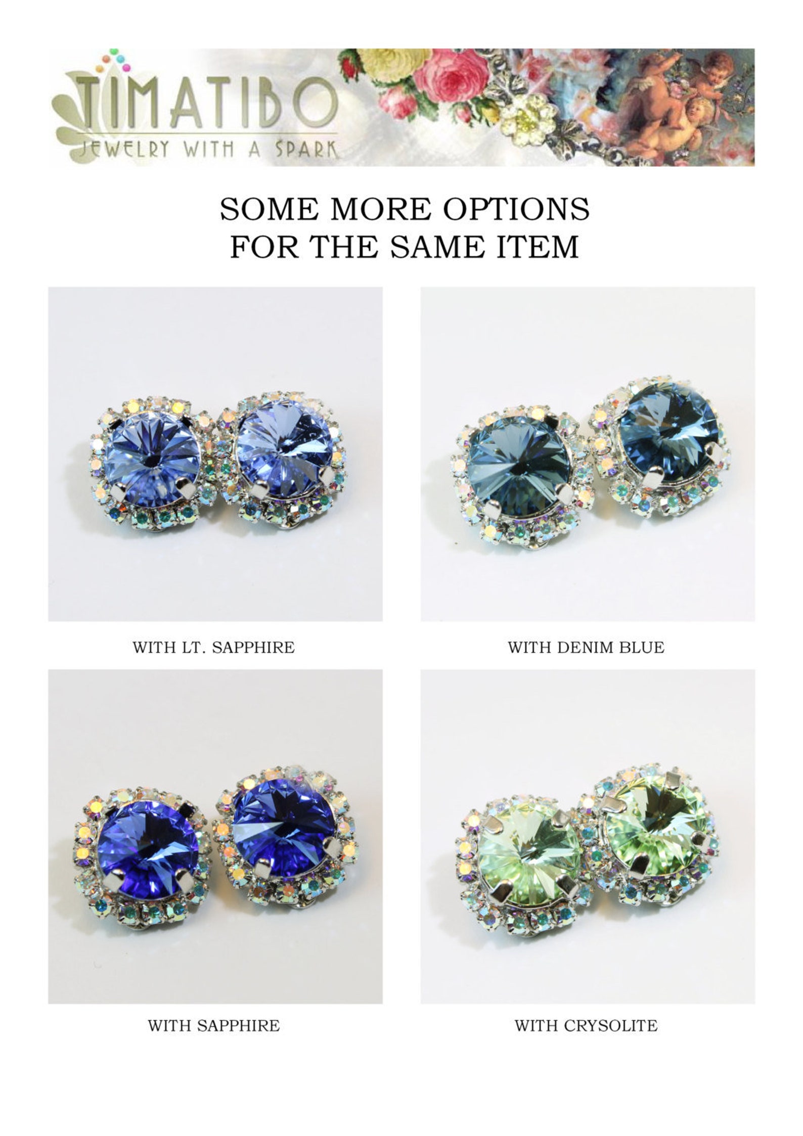 Red Clip on Earrings Ruby Red European Crystal Clip on - Etsy