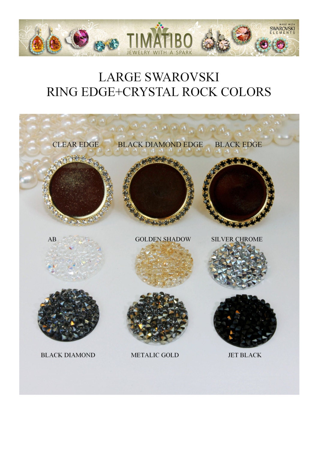 Grey Oversize Ring Grey Gold Cocktail Adjustable Ring Grey - Etsy