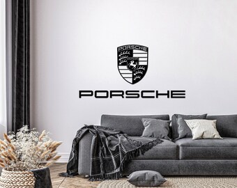 Porsche Wall Decor Garage Wall Sign Porsche Sign Wall Sign Porsche ...
