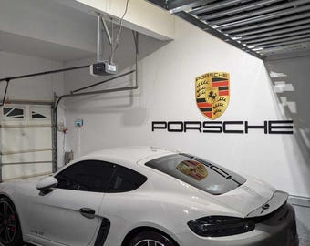 Porsche Wall Decor - Garage Wall Sign - Porsche Sign - Wall Sign ...