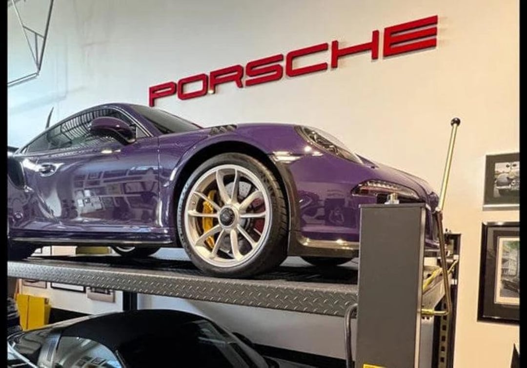 Porsche Wall Decor - Garage Wall Sign - Porsche Sign - Wall Sign ...